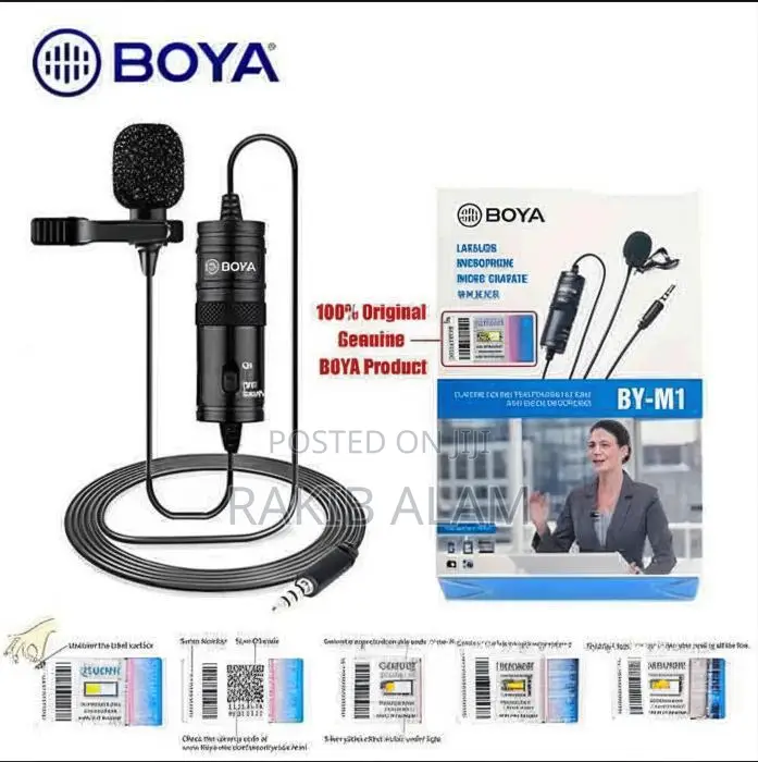 BOYA By-M1 Microphone in Nilphamari - Audio & Music Equipment, Rakib ...