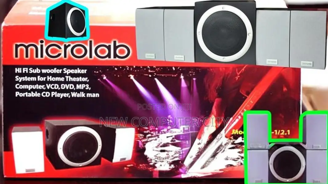 Microlab TMN1 4.1 multimedia Speaker in New Market - Audio & Music Equipment, New Computer City ...