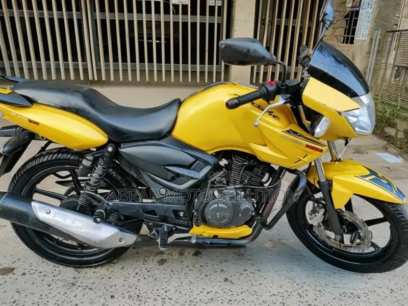 TVS Apache RTR yellow 2012 in Mirpur - Motorbikes & Scooters, Abrar ...