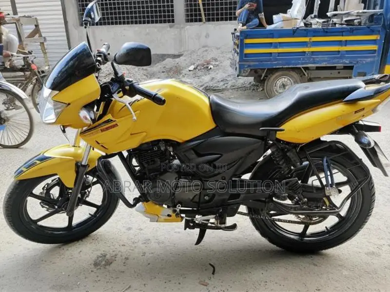 TVS Apache RTR yellow 2012 in Mirpur - Motorbikes & Scooters, Abrar ...