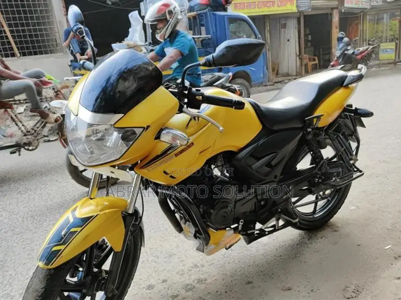 TVS Apache RTR yellow 2012 in Mirpur - Motorbikes & Scooters, Abrar ...