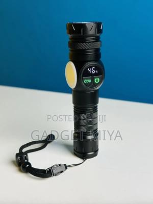 Gearup Rechargeable Flashlight 10W COB + LED Torchlight in Mirpur ...