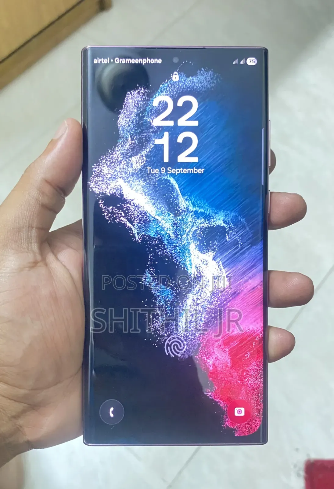 Samsung Galaxy S22 Ultra 256 GB in Uttara - Mobile Phones, Shithil Jr | Jiji-bd.com