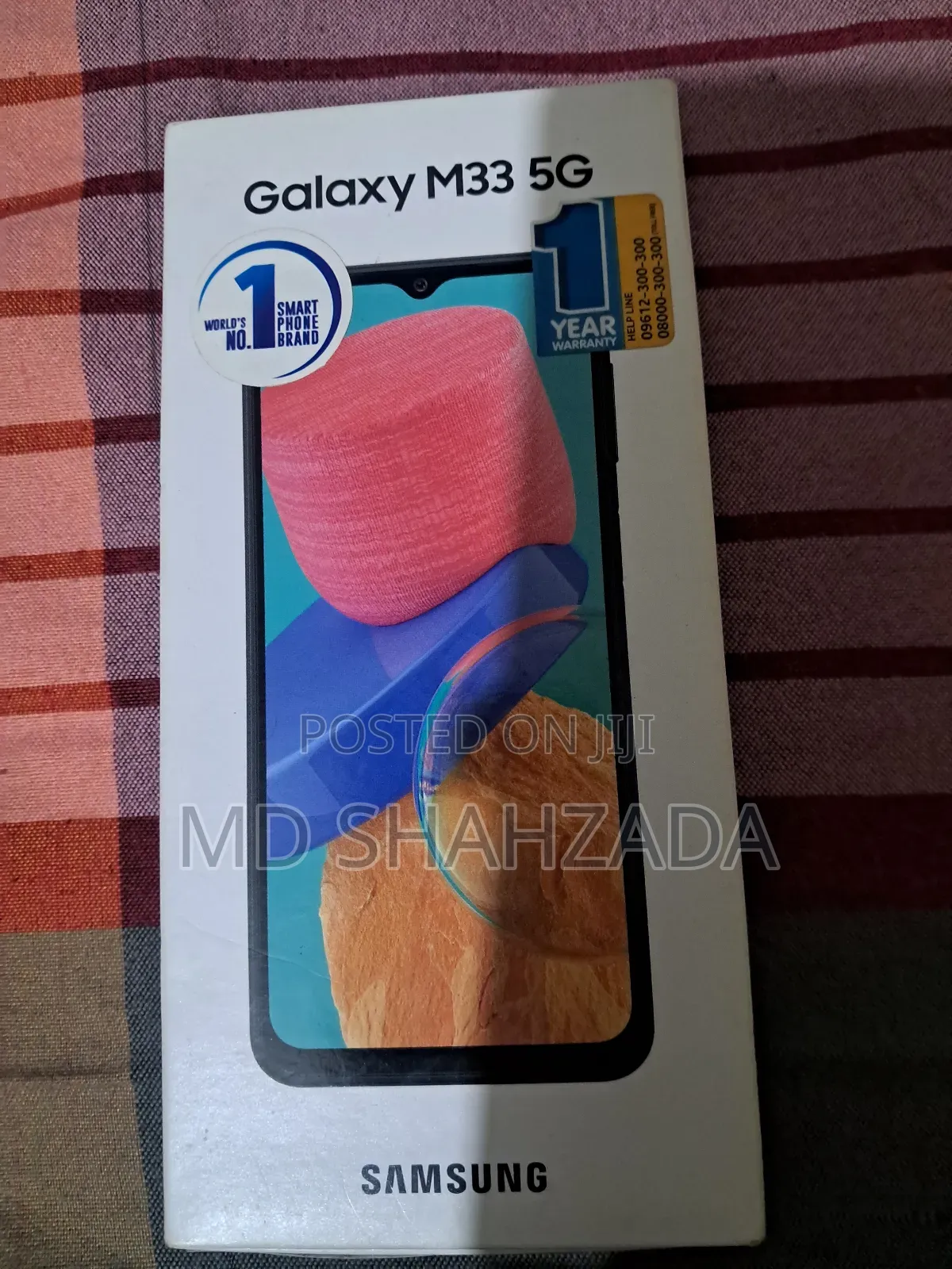 Samsung Galaxy M33 128 GB Blue in Banani - Mobile Phones, Md Shahzada ...