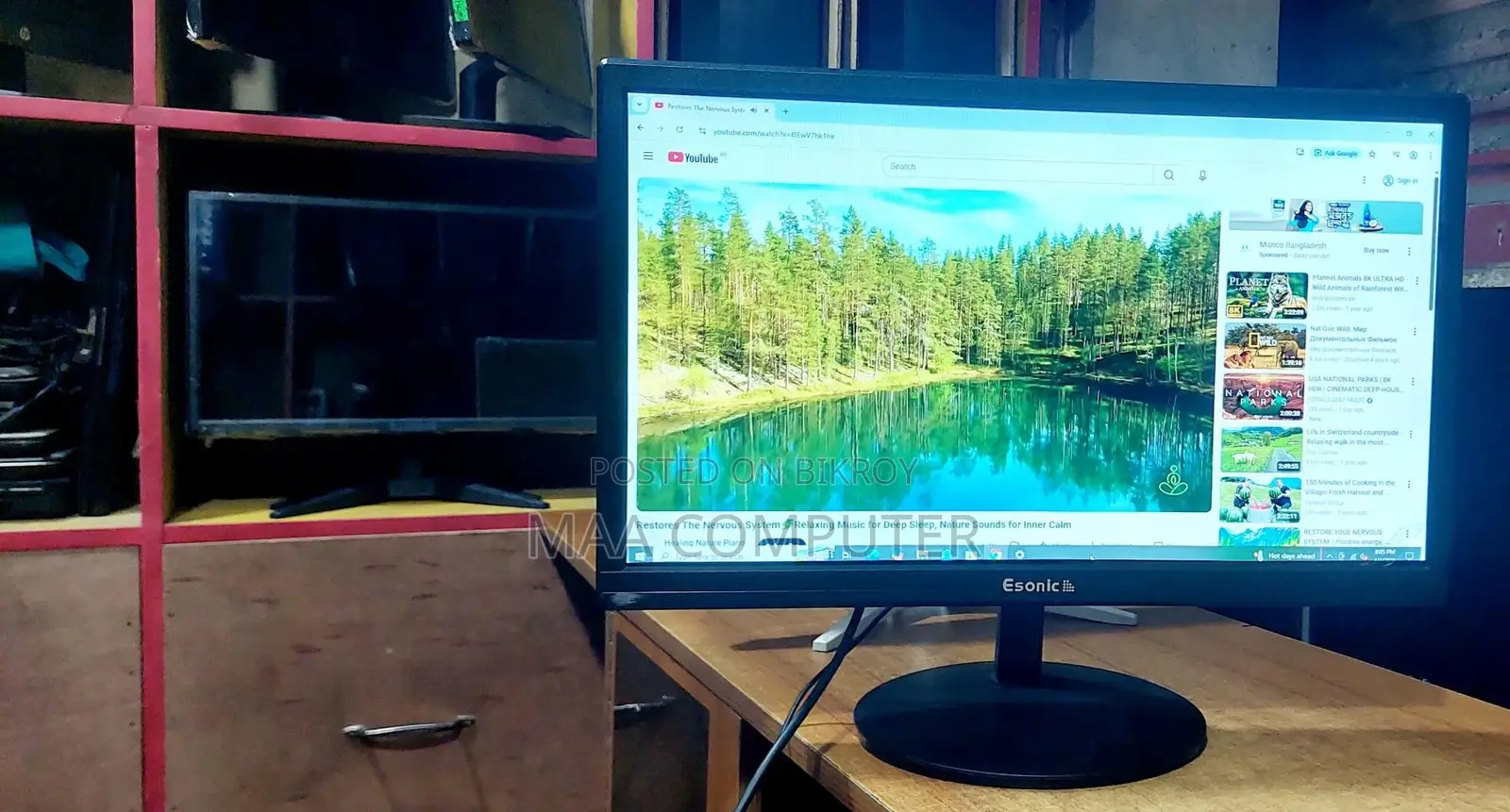 Like New 21 Inch Esonic LED Monitor Full HD Official With Warranty ...