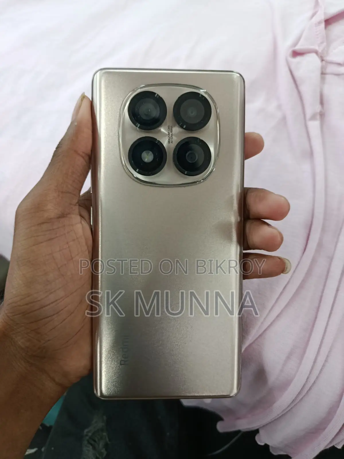 Xiaomi Redmi Note 14 Pro 256 GB Gold - Sk Munna Price: BDT 24,000 on ...