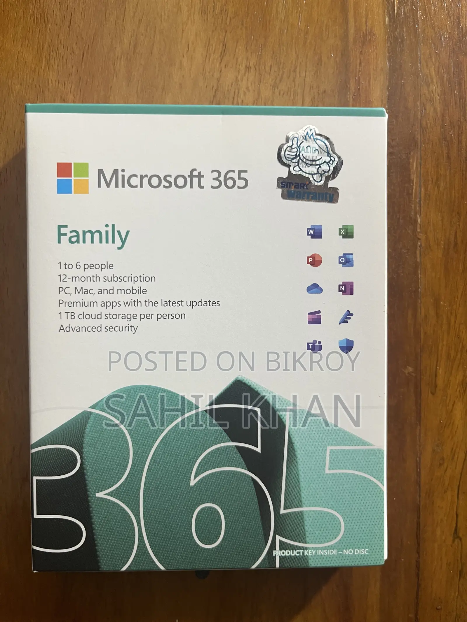 Microsoft 365 Family (1 Year Subscription/ Up to 6 People) for sale ...