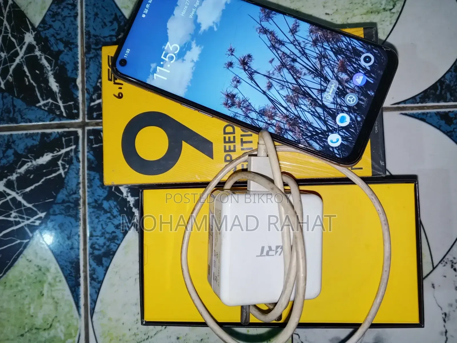 Realme 9 5G Speed 128 GB White for sale - Mohammad Rahat Price: BDT ...