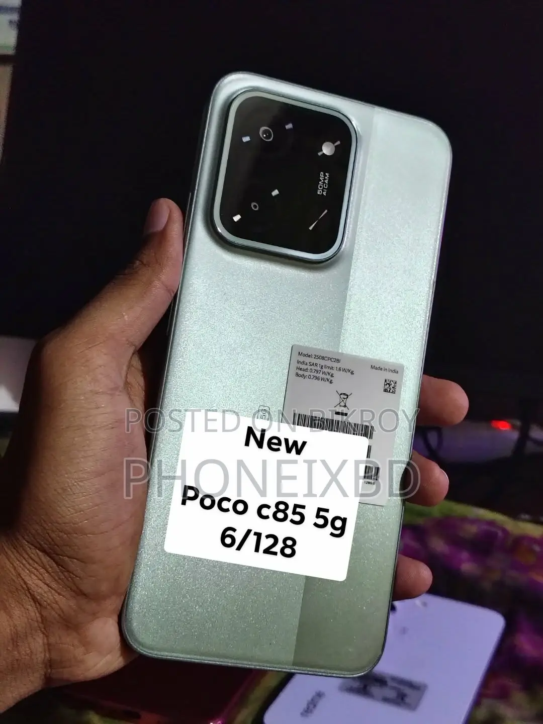 New Xiaomi Poco C85 4G 128 GB Blue for sale - Phoneixbd Price: BDT ...