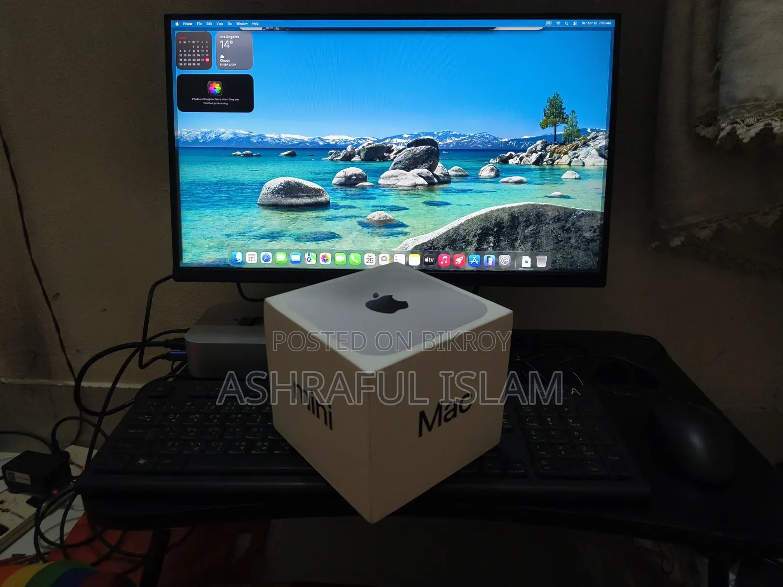 Desktop Computer Apple Mac Mini M4 16GB Apple M4 SSD 256GB - Ashraful ...