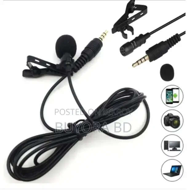 3.5mm Mini Microphone For Smartphone And Audio Devices, Clear Sound ...