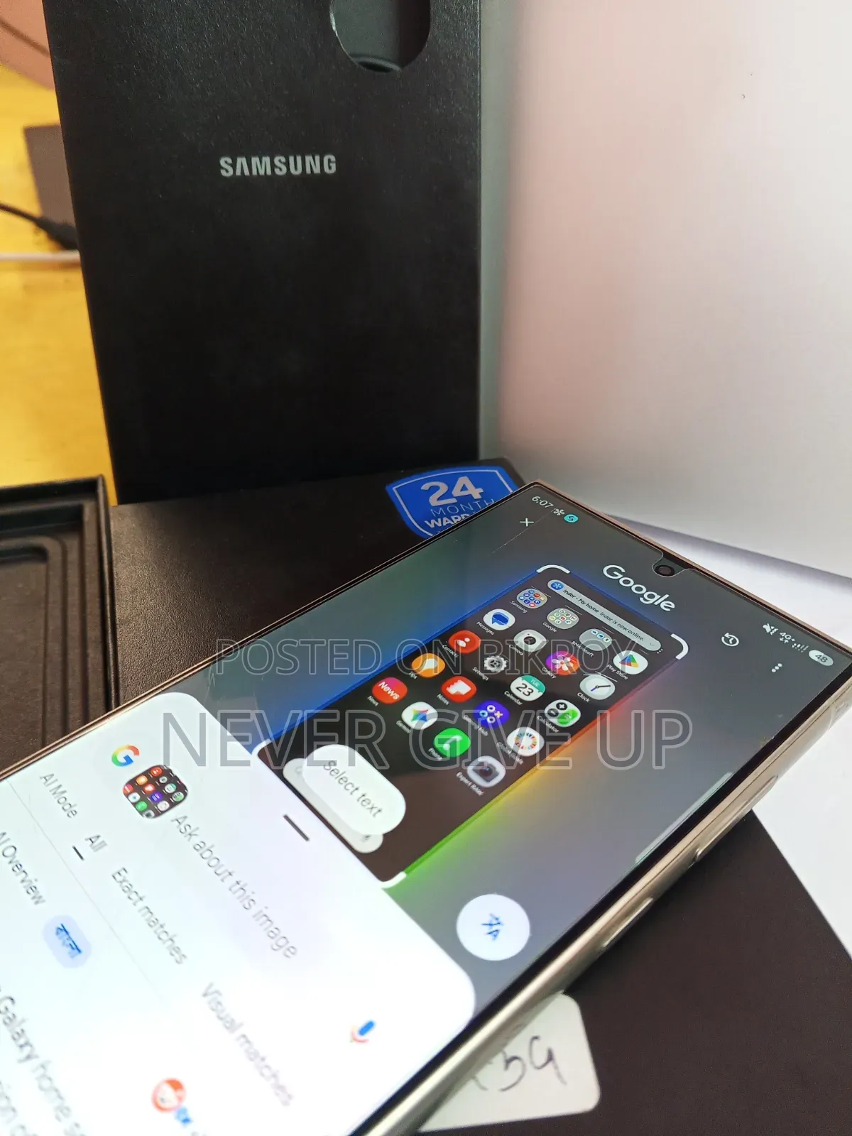 Samsung Galaxy S24 Ultra 256 GB Silver - Price: BDT 80,001 on bikroy ...