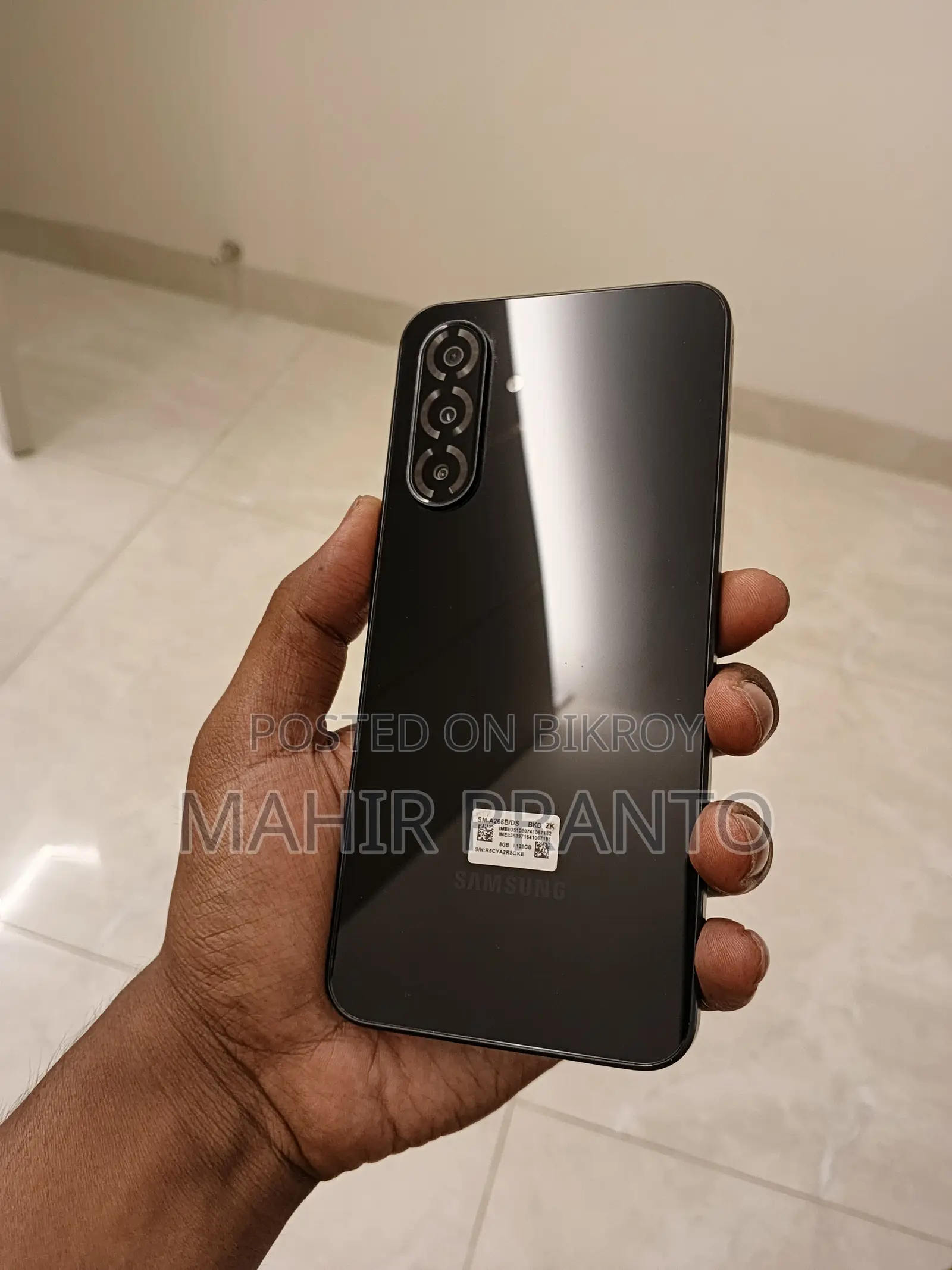 New Samsung Galaxy A26 128 GB Black - Mahir Price: BDT 32,000 on bikroy ...